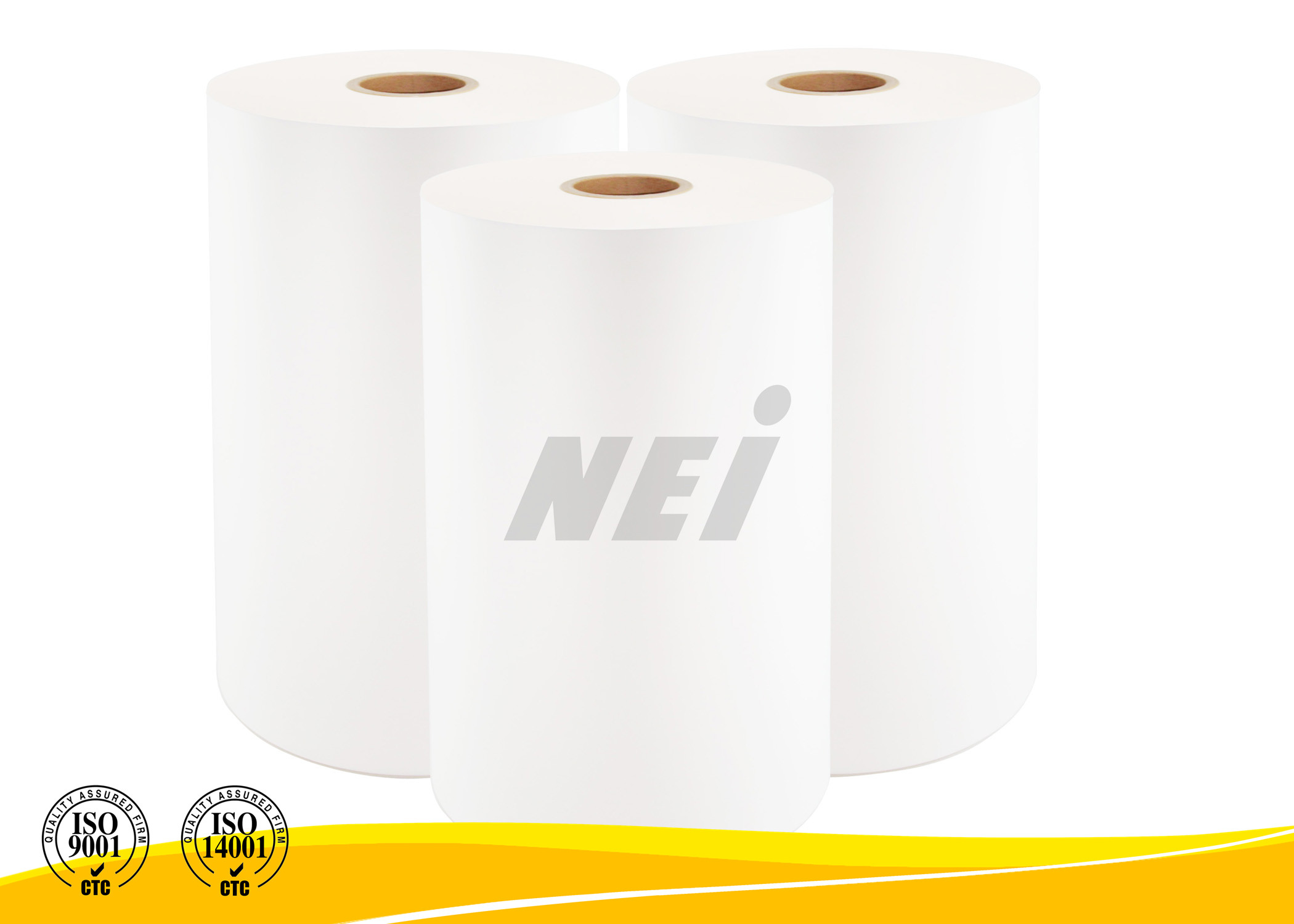 3'' 25 Micron Transparent Matte Lamination Film For Cell Phone Packaging